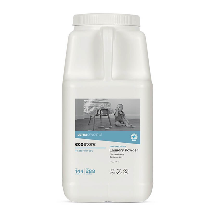 Ecostore Ultra Sensitive Fragrance Free Laundry Powder 4.5kg – Zupplo ...